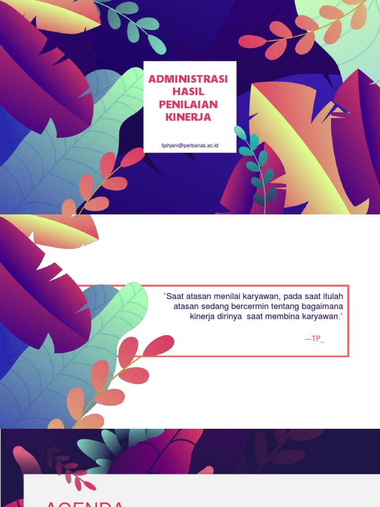 Administrasi Penilaian Kinerja Karyawan | PDF | Karier & Perkembangan ...