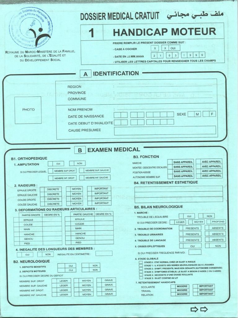 Model Es Rapport Dossier Medical | PDF
