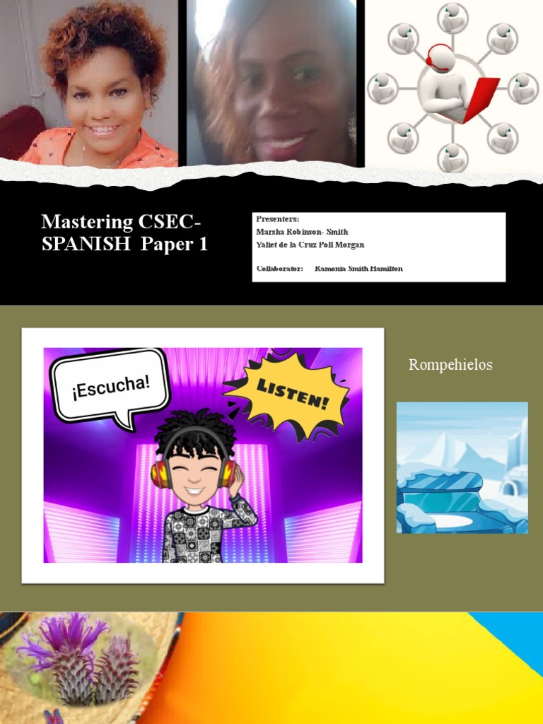 CSEC Spanish Paper 1 Mastery Guide | PDF | Language Mechanics | Human ...