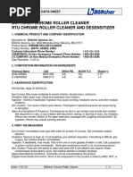 CLR Calcium Lime Rust Remover SDS Summary | PDF | Household Chemicals ...
