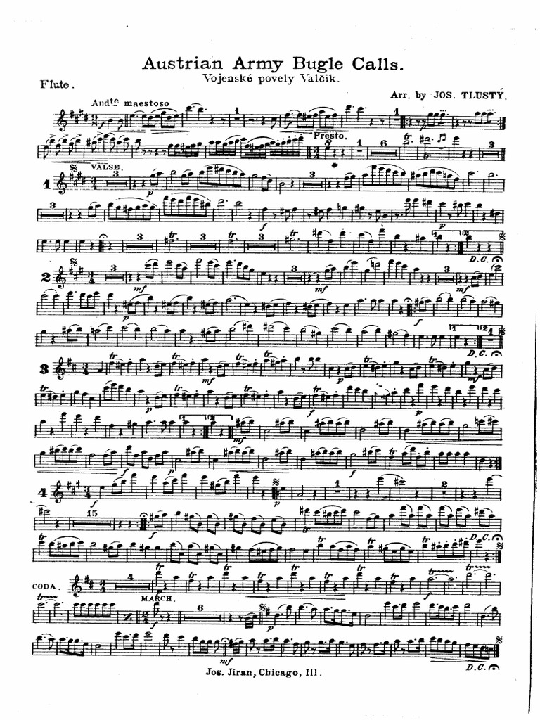 Austrian Army Bugle Calls | PDF