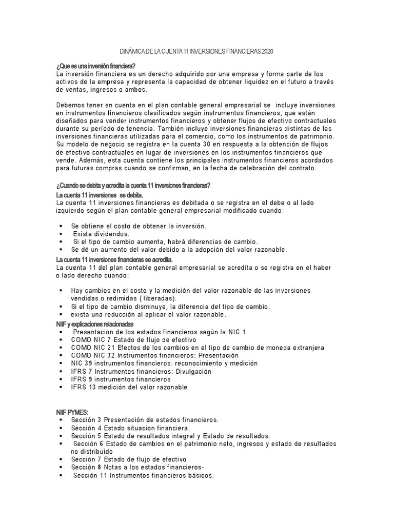 Guía de Inversiones Financieras | PDF