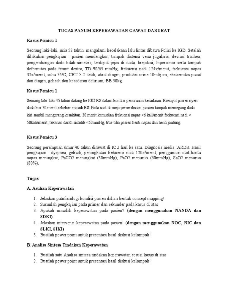 Tugas Panum Gadar 2023-1 | PDF