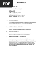 EPQ-J Cuadernillo | PDF