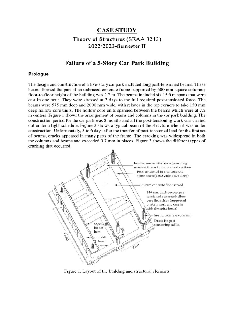 Case Study Tos | PDF | Bending | Beam (Structure)