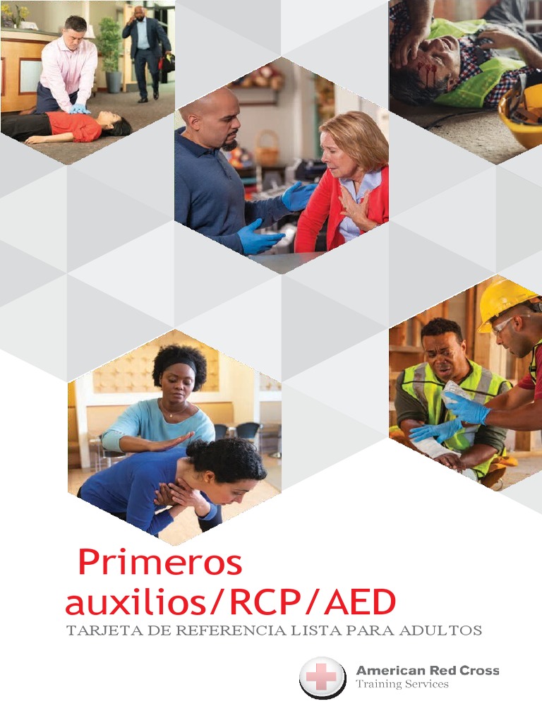 Guia Rapida de Primeros Auxilios Esp | PDF | Reanimación cardiopulmonar | Primeros auxilios