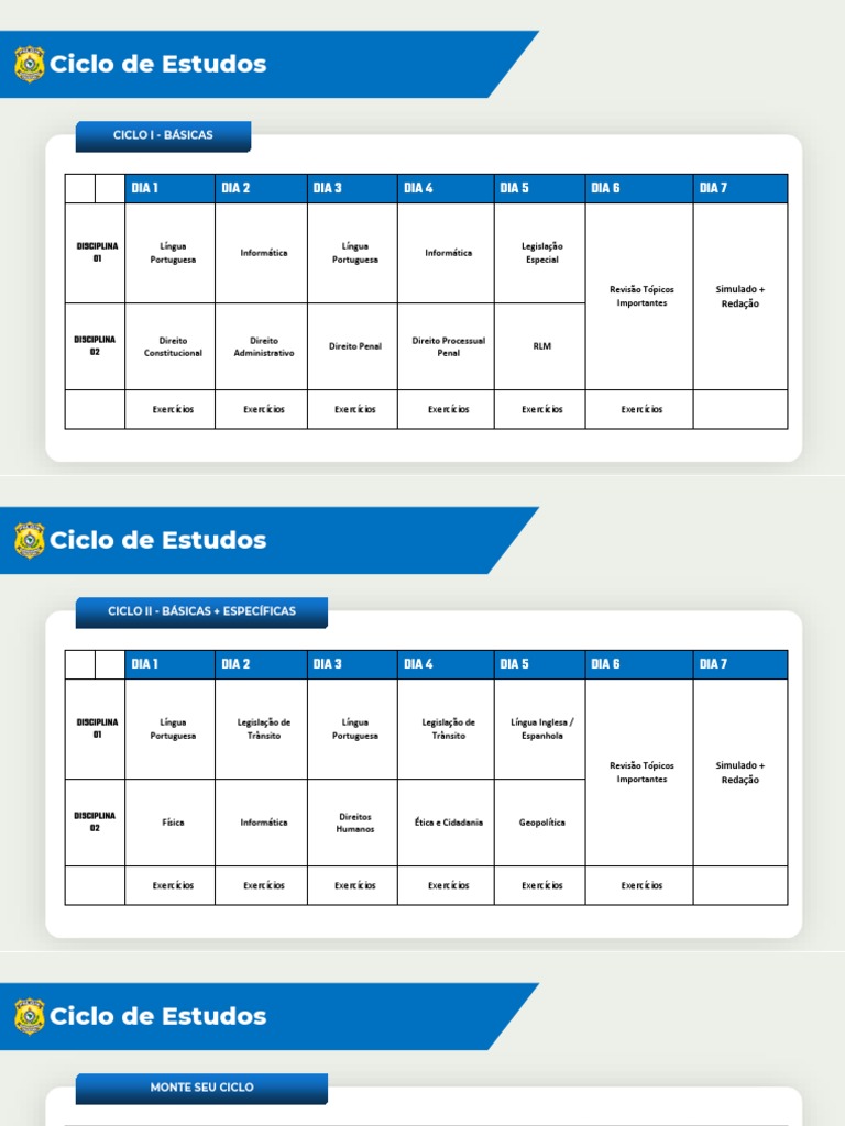 Ciclo de Estudos PRF 2023 | PDF | Justiça | Crime e Violência