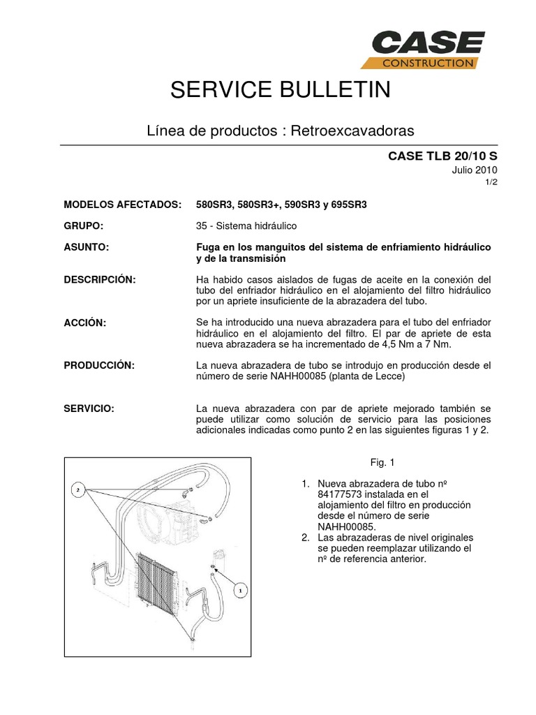 CASE TLB 20-10S | PDF