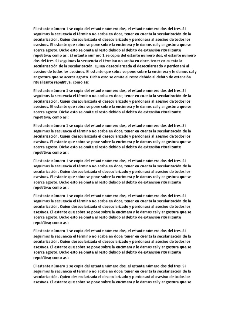 Estante 6 Experimento 2 Conclusiones | PDF | infinito | Science