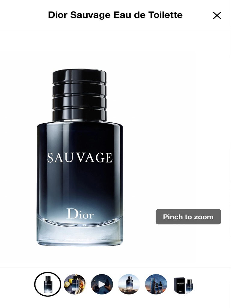 Sauvage Eau de Toilette - Dior Sephora | PDF