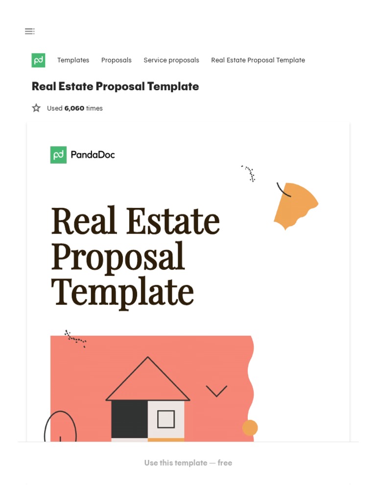 Real Estate Proposal Guide | PDF | Sales | Private Law