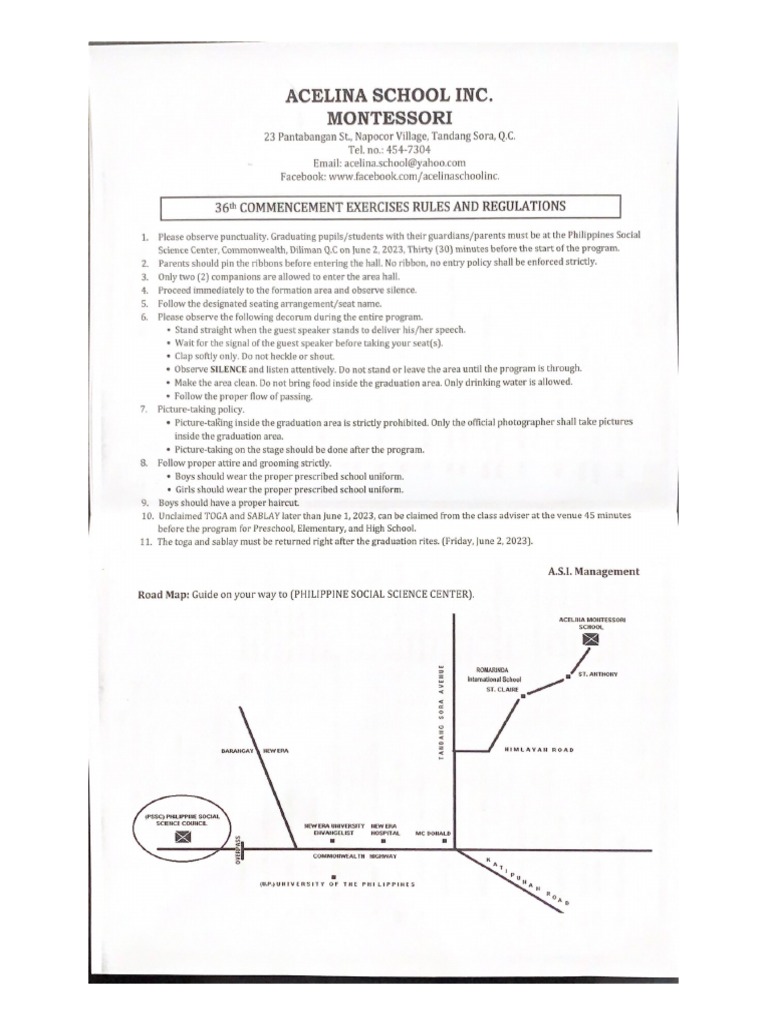 Acelina School Inc. | PDF