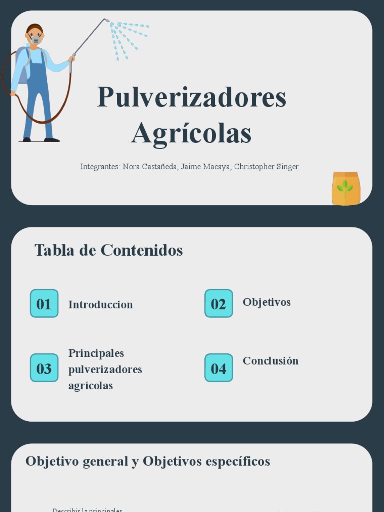Pulverizadores Agricolas | PDF | Agricultura | Pesticida