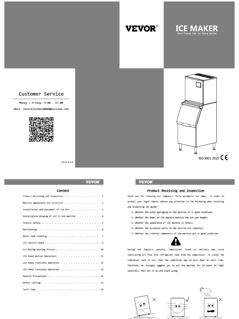 Manual Vevor | PDF