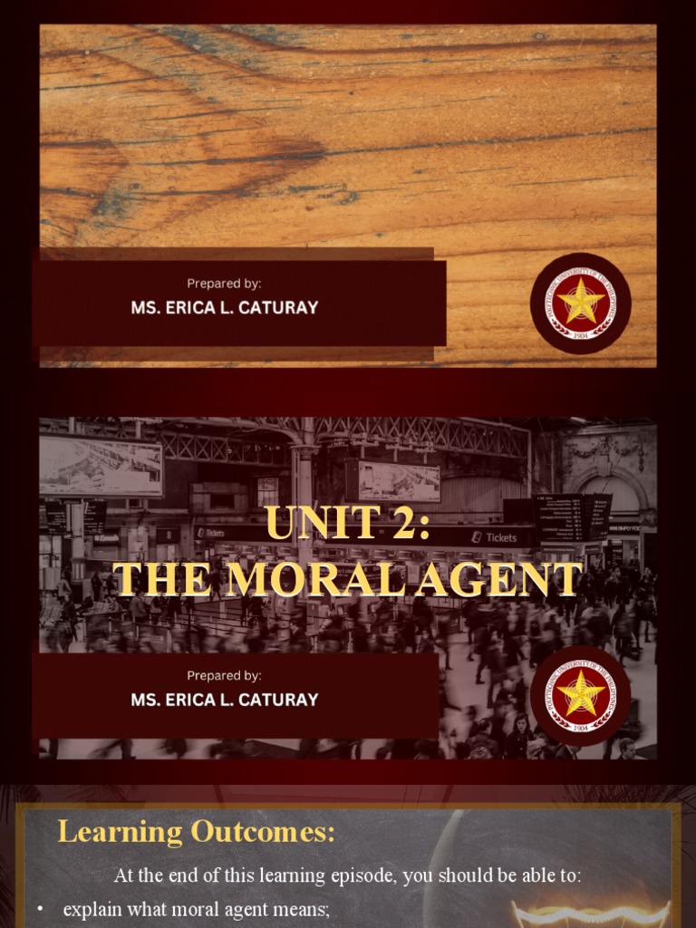 Understanding the Moral Agent | PDF | Morality | Conscience