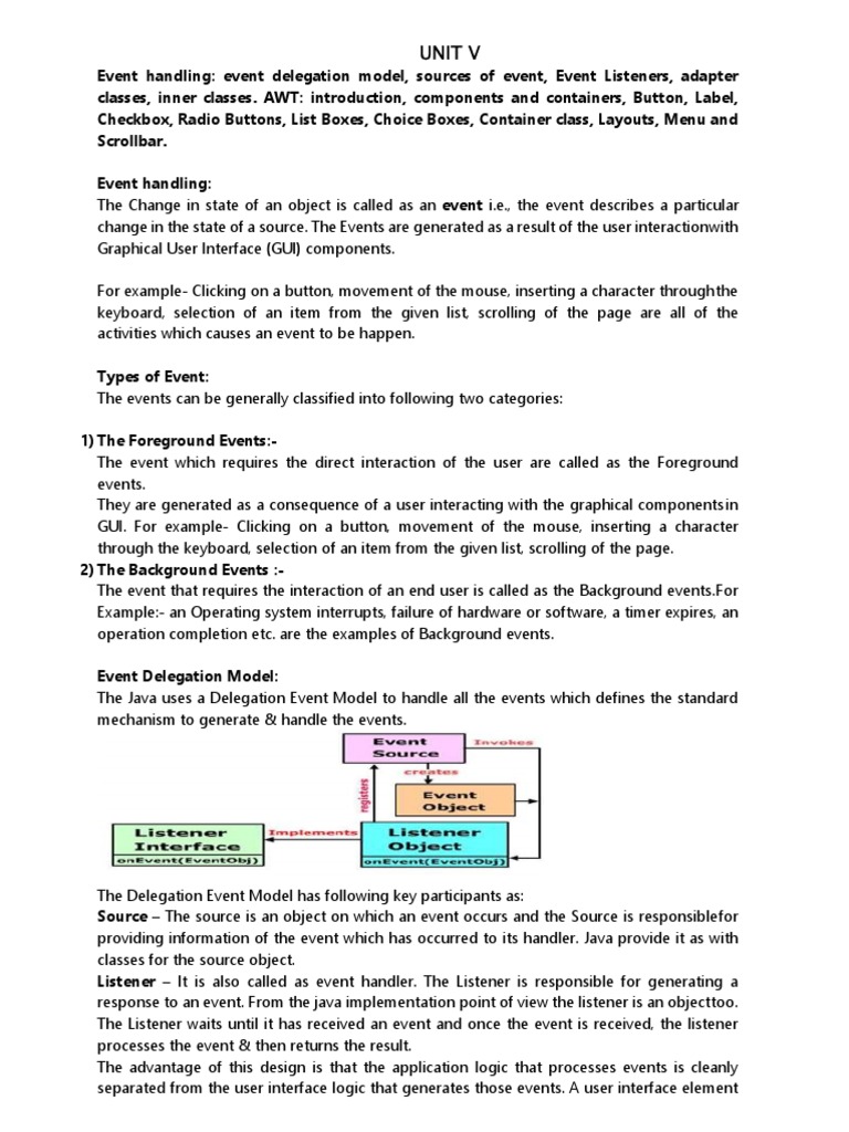 Unit 5 | PDF | Method (Computer Programming) | Class (Computer Programming)
