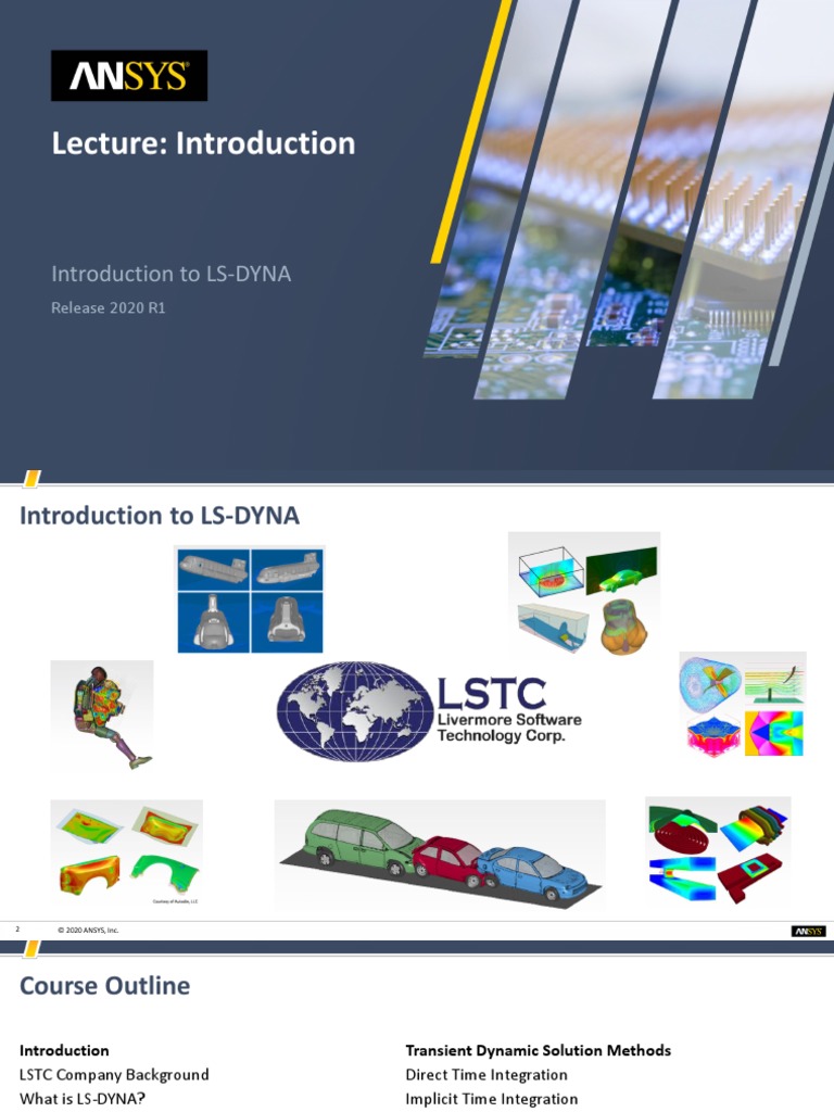 LS-Dyna Int 2020R1 EN LE01 | PDF LS-Dyna Int 2020R1 EN LE01 | PDF