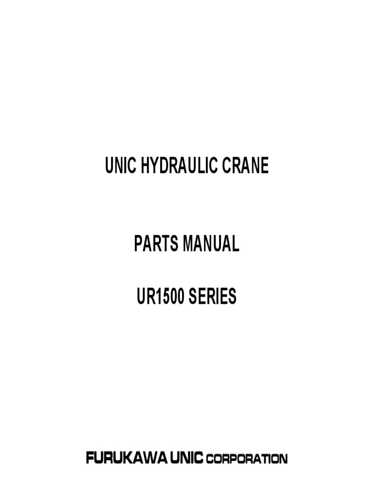UR1500 Parts | PDF | Technology & Engineering