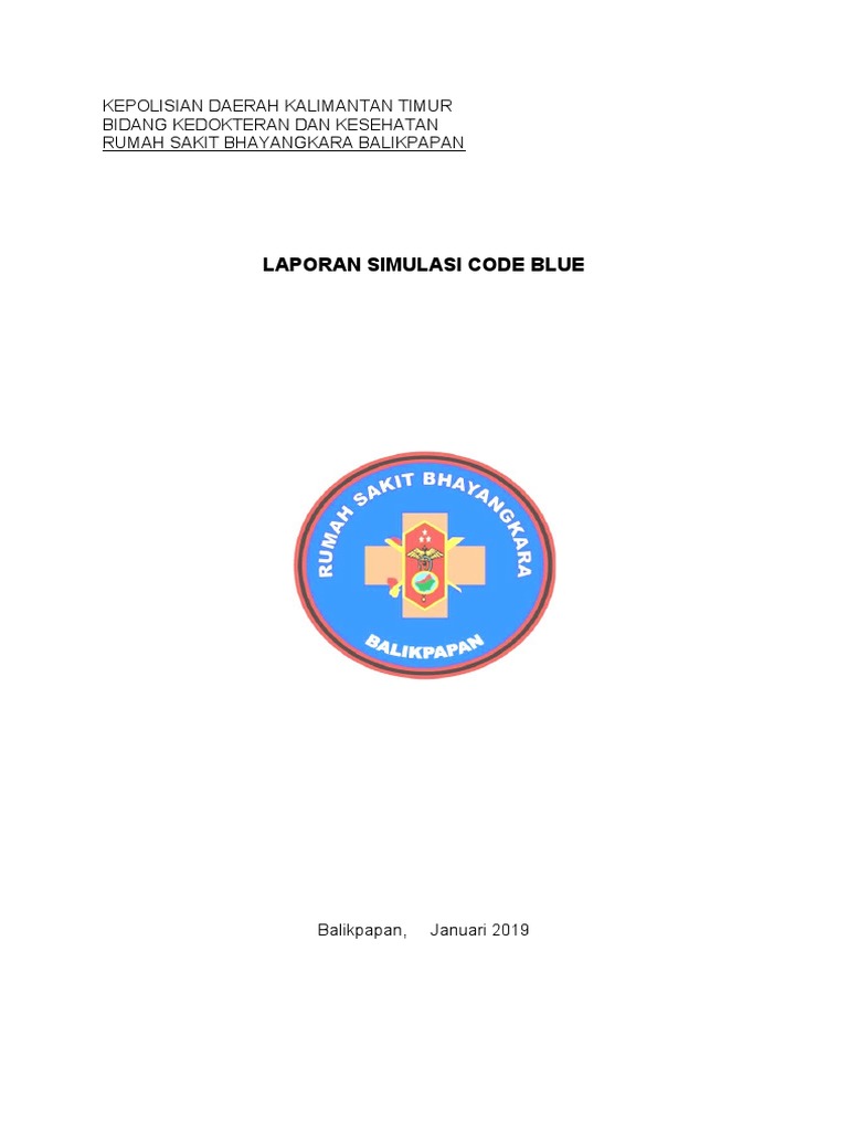 Laporan Simulasi Code Blue | PDF