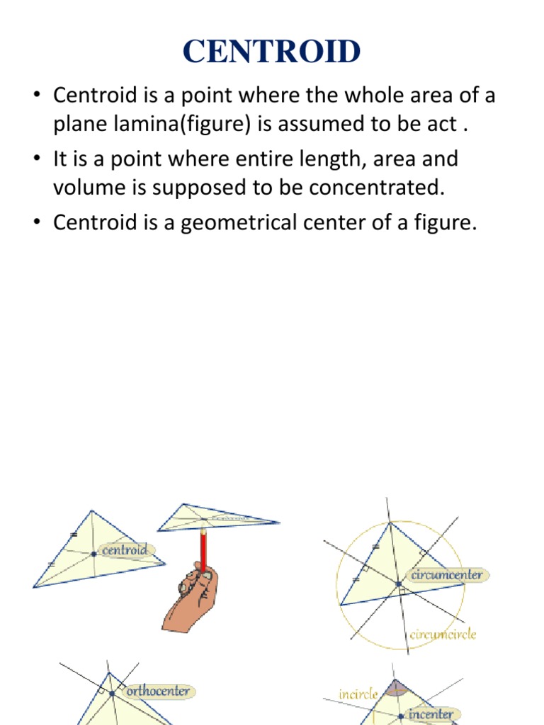 Unit 3 Centroid | PDF | Area | Triangle