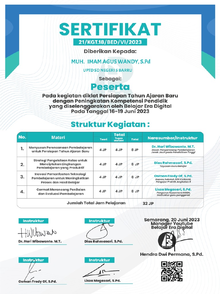 Sertifikat 2023 2 Pdf