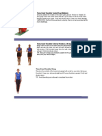 Upper Body Thera Band Exercise Program - Basic | PDF | Elbow | Arm