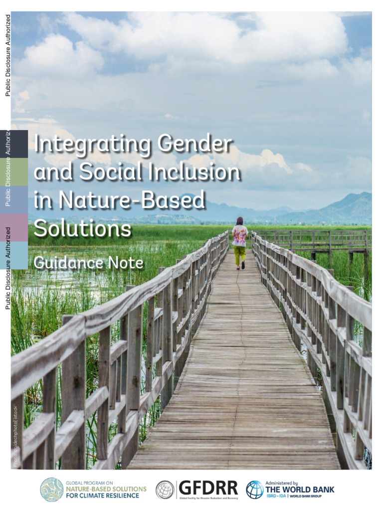 Integrating Gender And Social Inclusion In Nature Solutions Pdf