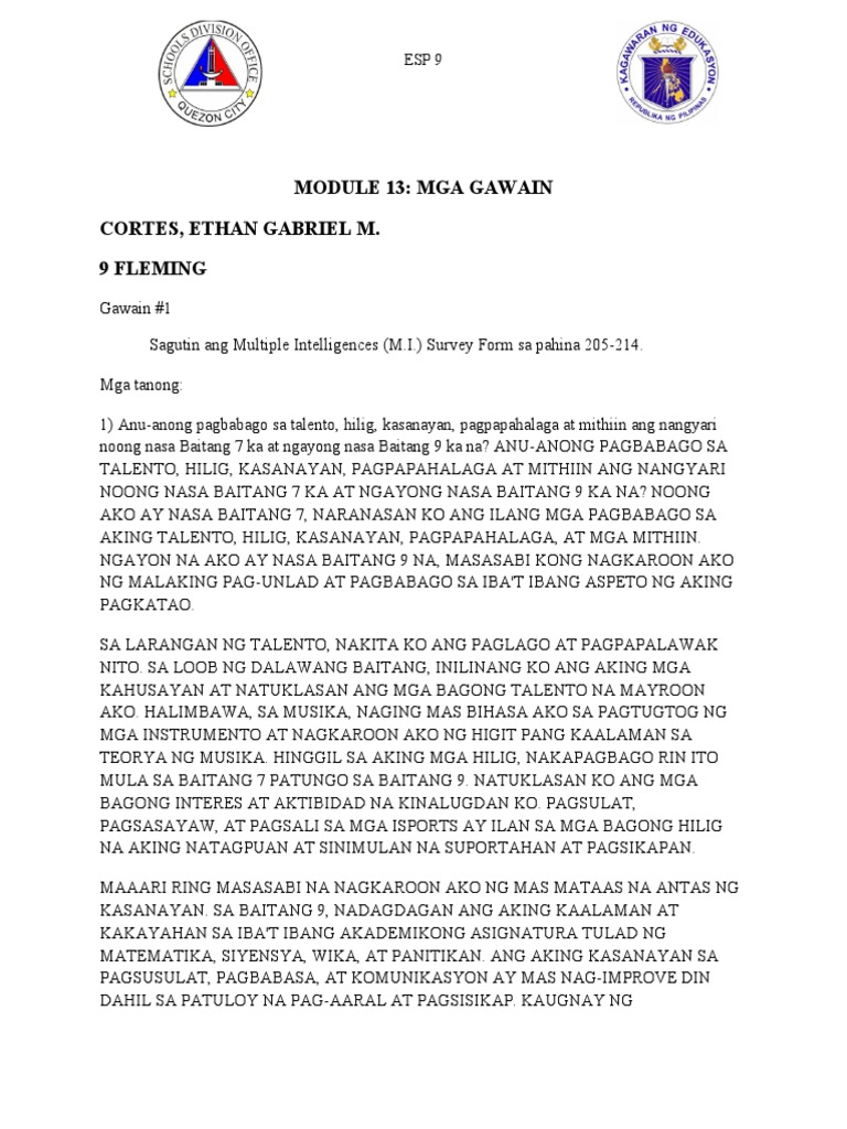 Christian Galvez MODULE 13 GAWAIN MAY 05 2023 | PDF