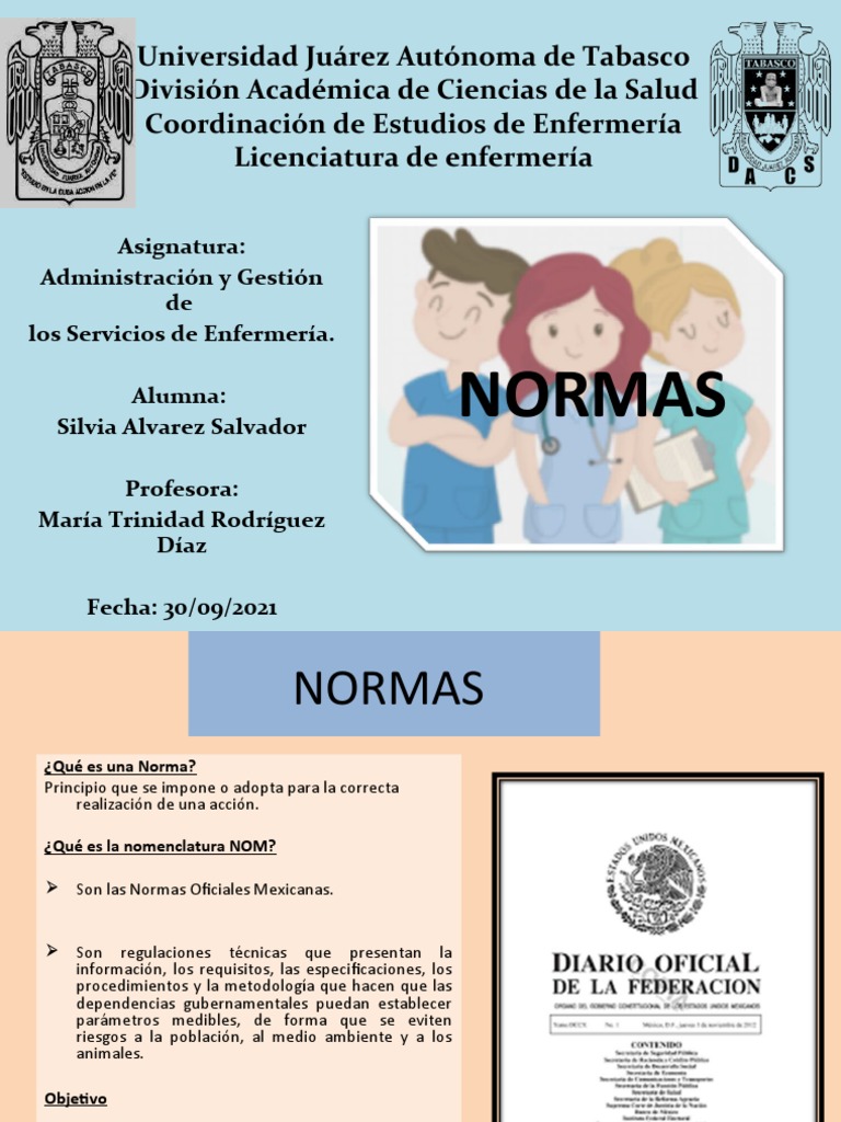 Normas en Enfermería | PDF | Enfermería | Hospital