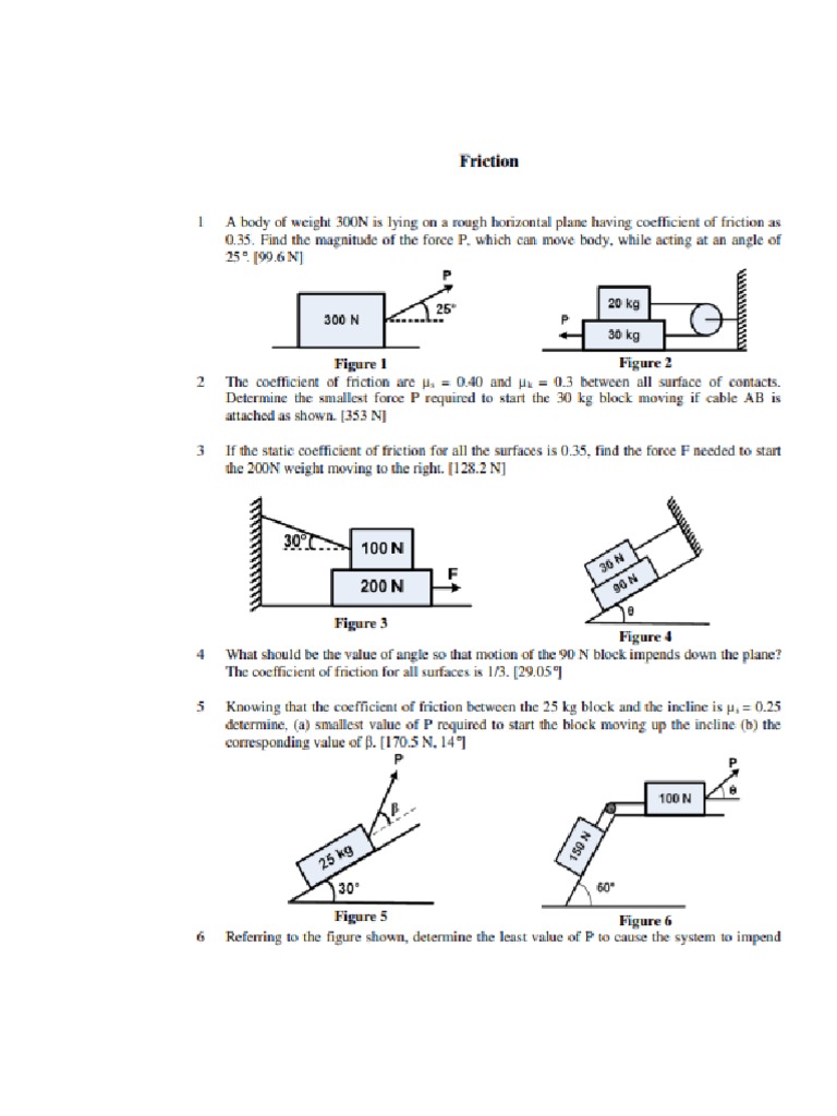 Friction Pdf