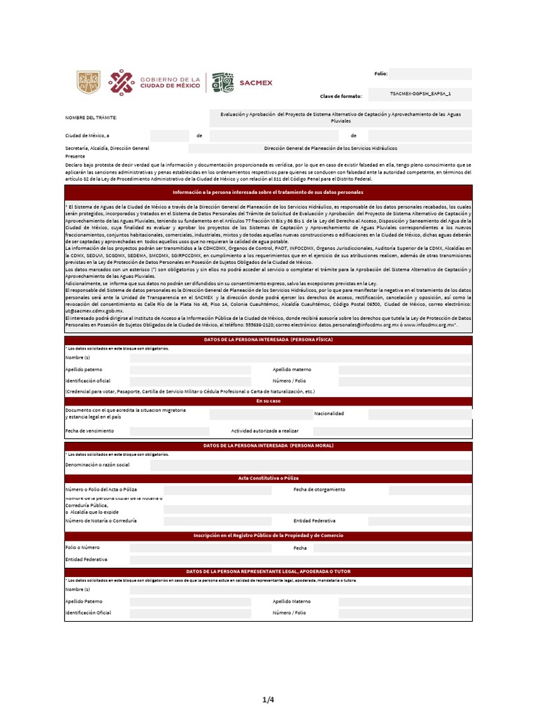 TSACMEX-DGPSH_EAPSA | PDF | Ciudad de México | México