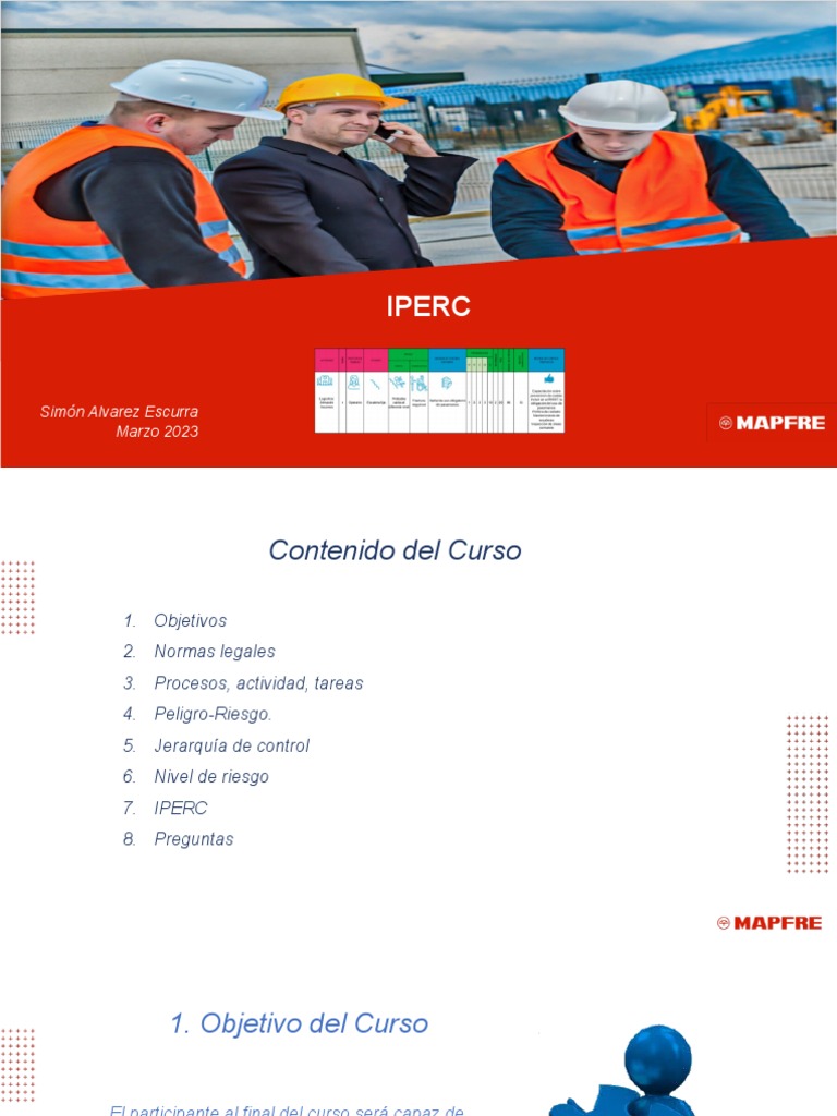Iperc 2023 | PDF | Riesgo | Factores humanos y ergonomía