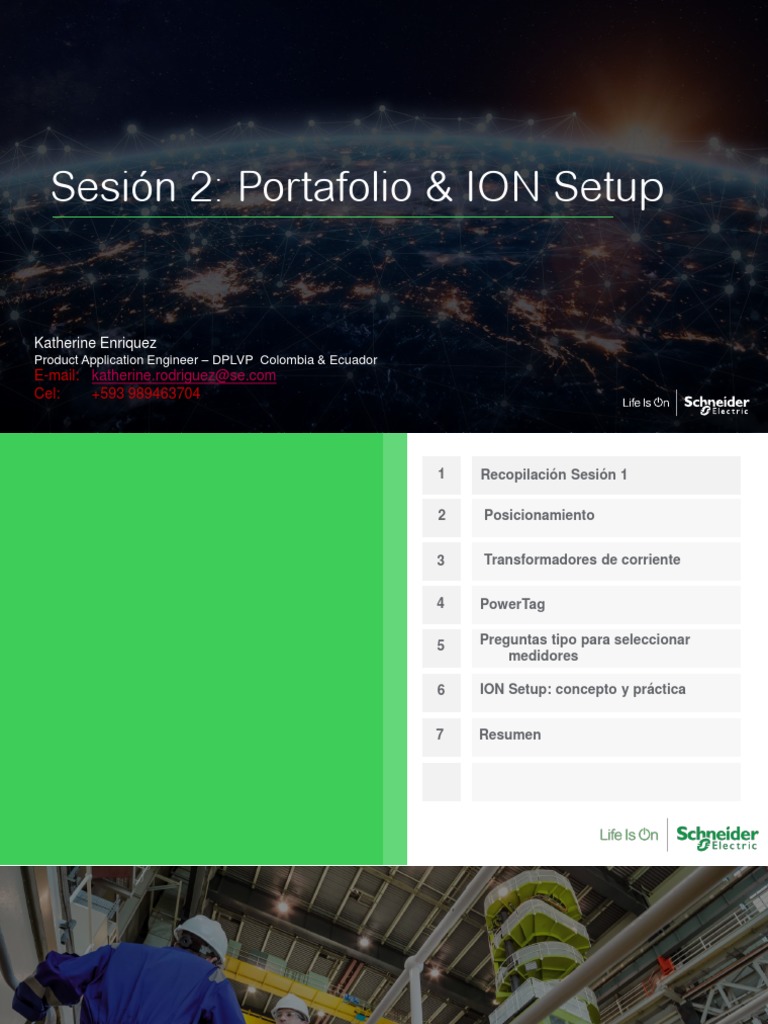 ION Setup y Medidores de Schneider Electric | PDF | Corriente eléctrica ...