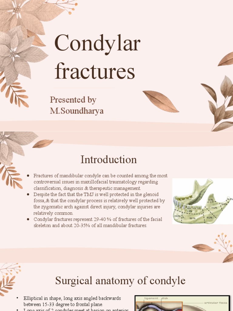 Condylar Fracture Management Overview | PDF | Clinical Medicine | Human ...