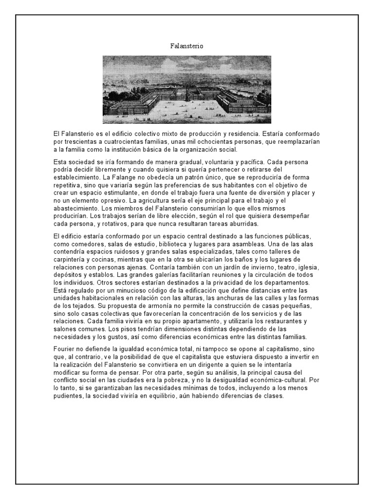 Falansterio | PDF