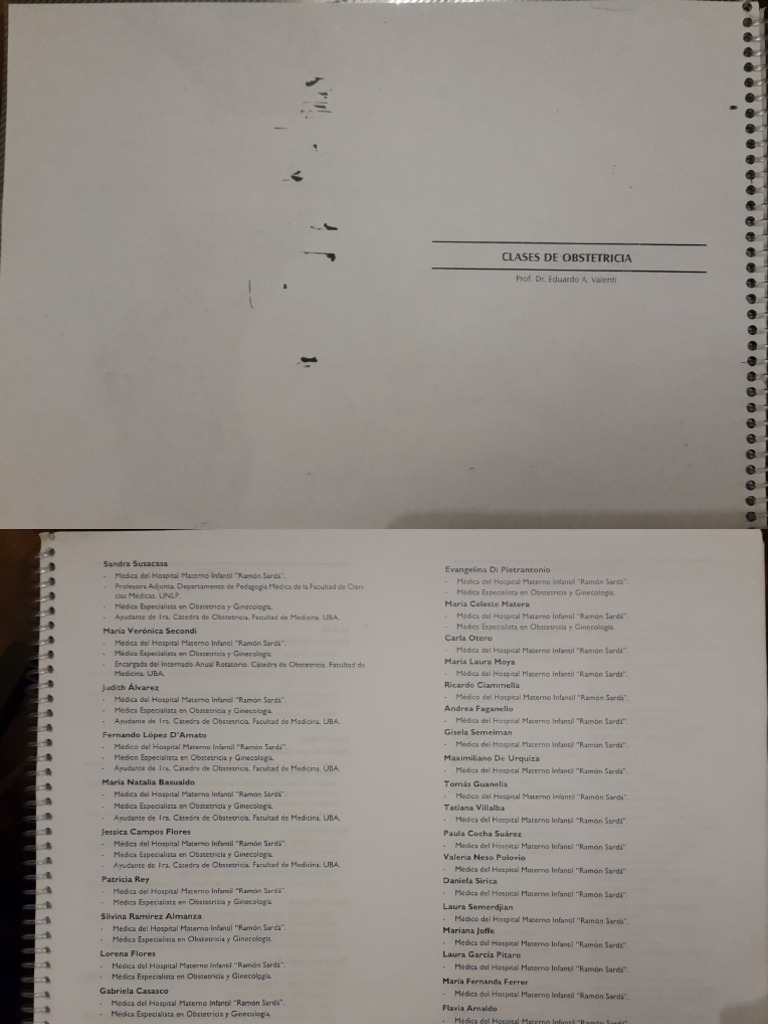 Clases de Obstetricia Valenti | PDF