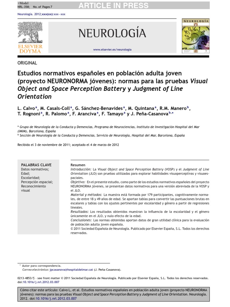 Neuronorma VOSPB Judgment | PDF | Diferencia