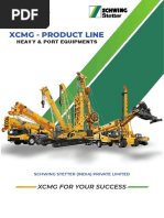 XCMG Crane Product Specifications | PDF | Engineering | Vehicle Technology