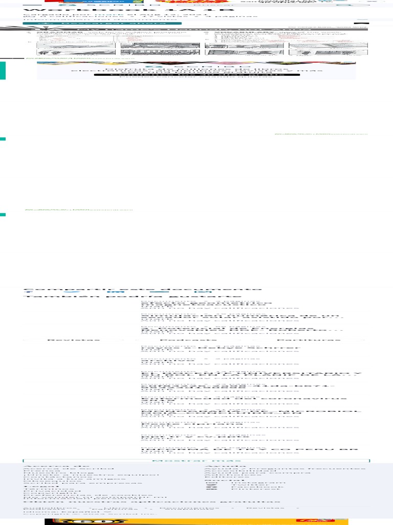 Workbook 1A 1B PDF | PDF | Comunicación | Tecnología digital