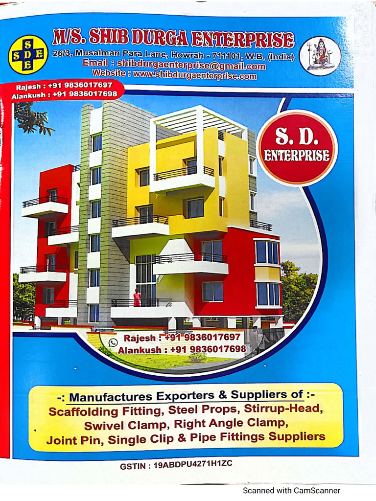 Shib Durga Enterprise Catalog | PDF