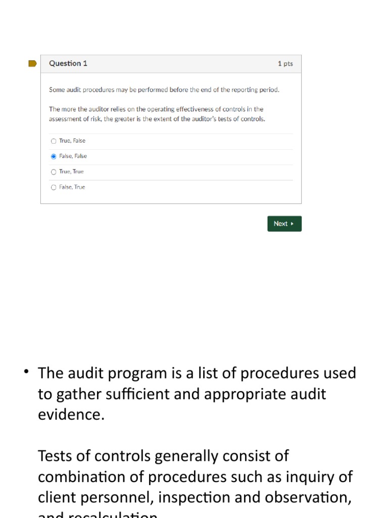 Tralse | PDF | Financial Audit | Internal Control
