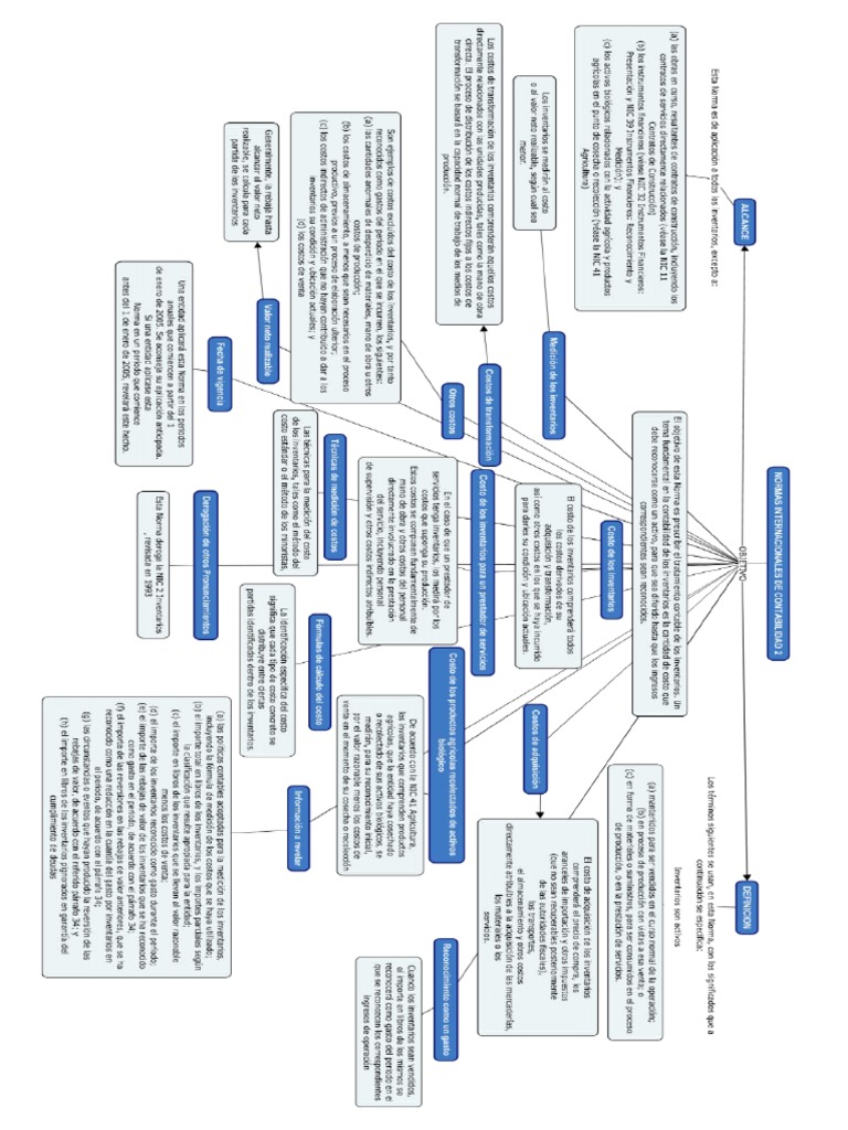 Mapa Conceptual NIC 2 | PDF