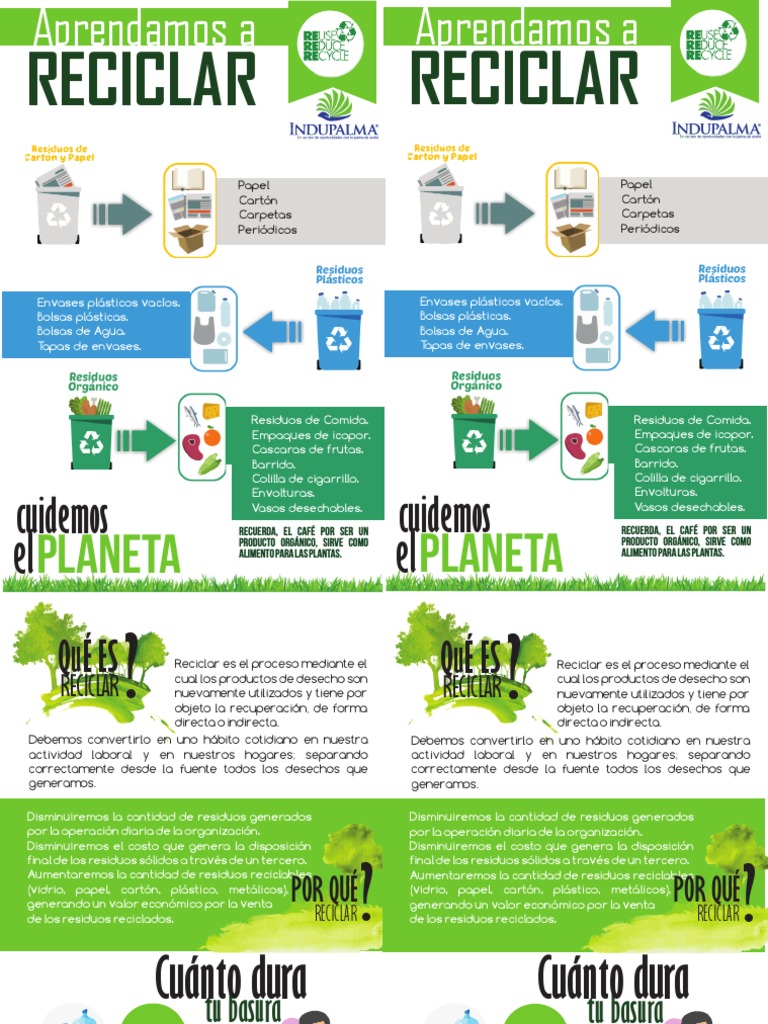 Aprendamos A Reciclar | PDF