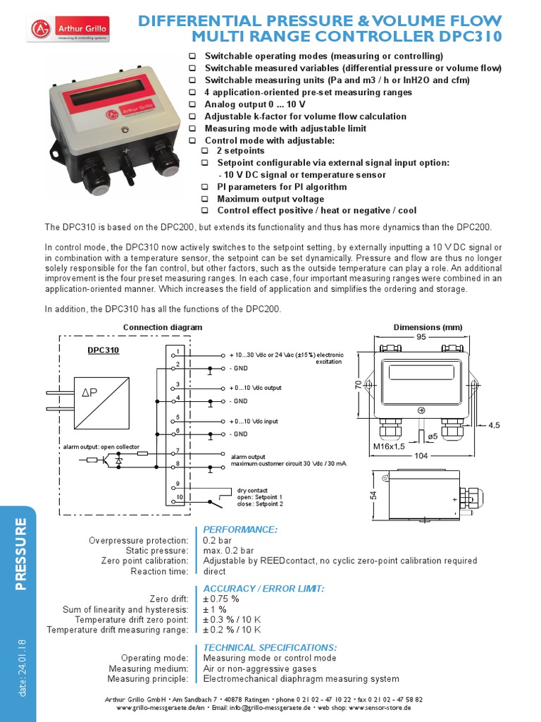Data Sheet DPC310 | PDF