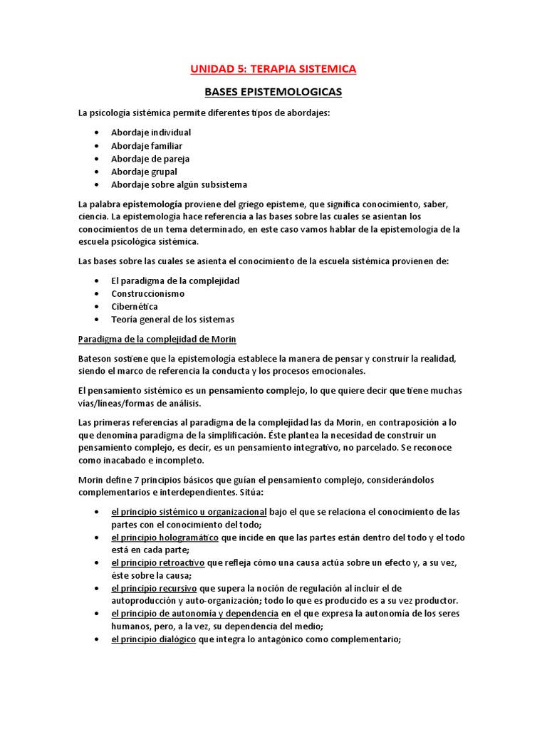 Terapia Familiar Estratégica de Cloe Madanes FIN | PDF | Realimentación | Sistema