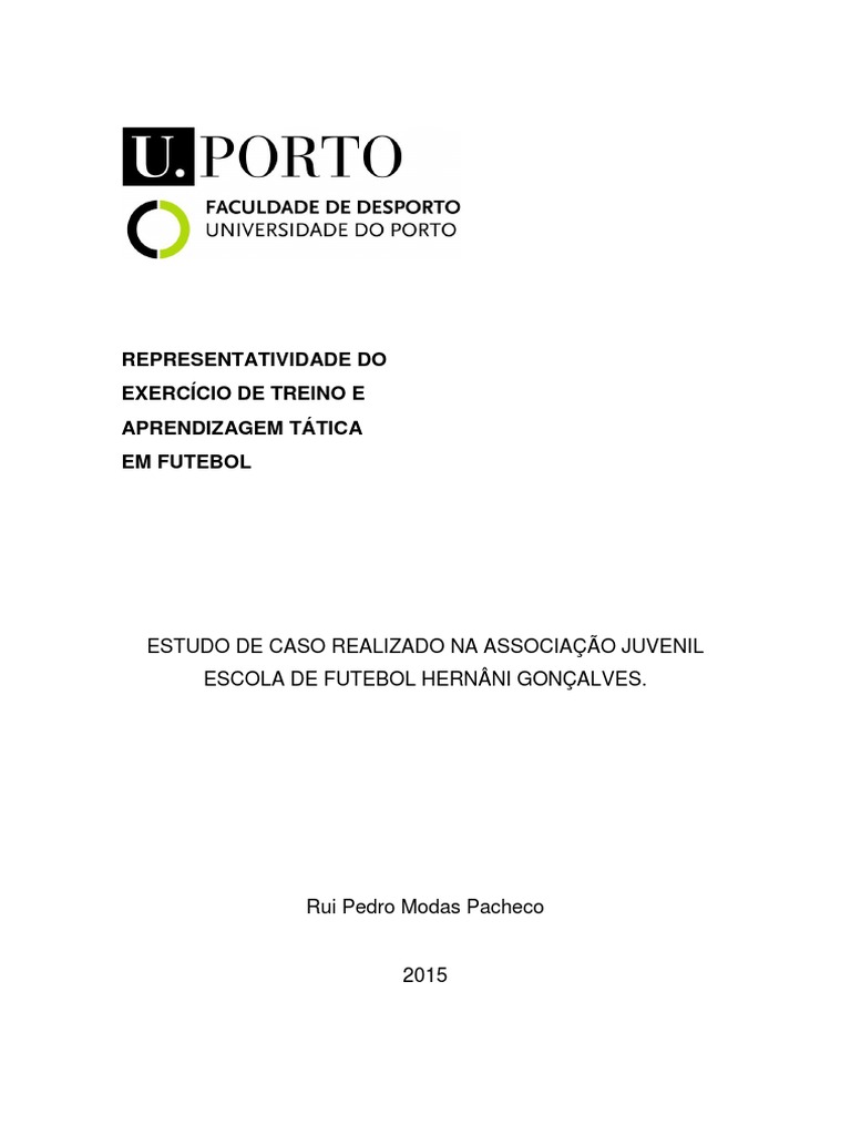 Rui Pacheco | PDF | Informação | Futebol Rui Pacheco | PDF | Informação | Futebol