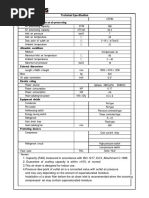 Air Compressor Data Sheet | PDF | Valve | Bearing (Mechanical)