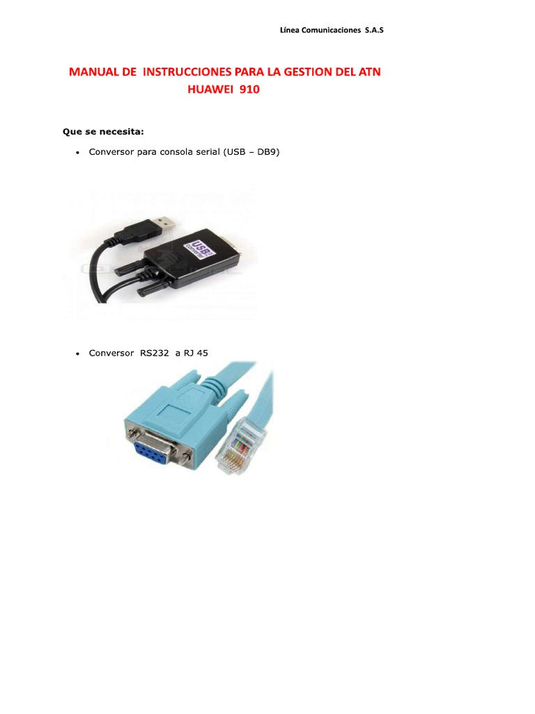 MANUAL ATN 950 | PDF