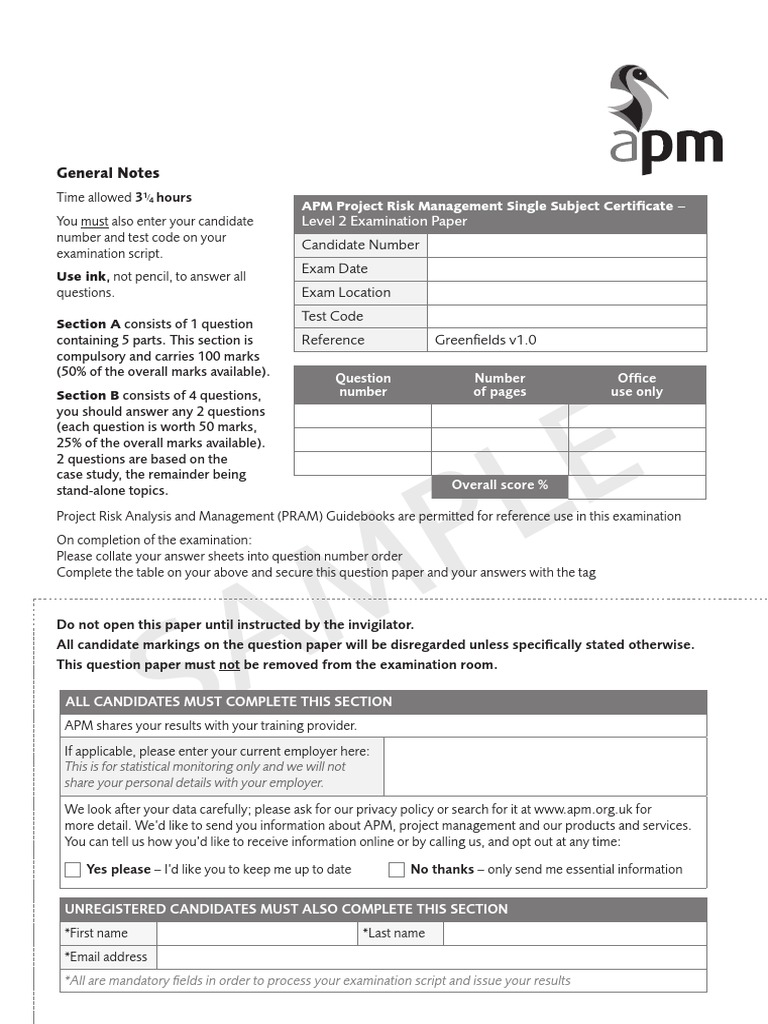 Risk Level 2 Greenfield 01 19 v2 | PDF | Risk | Risk Management