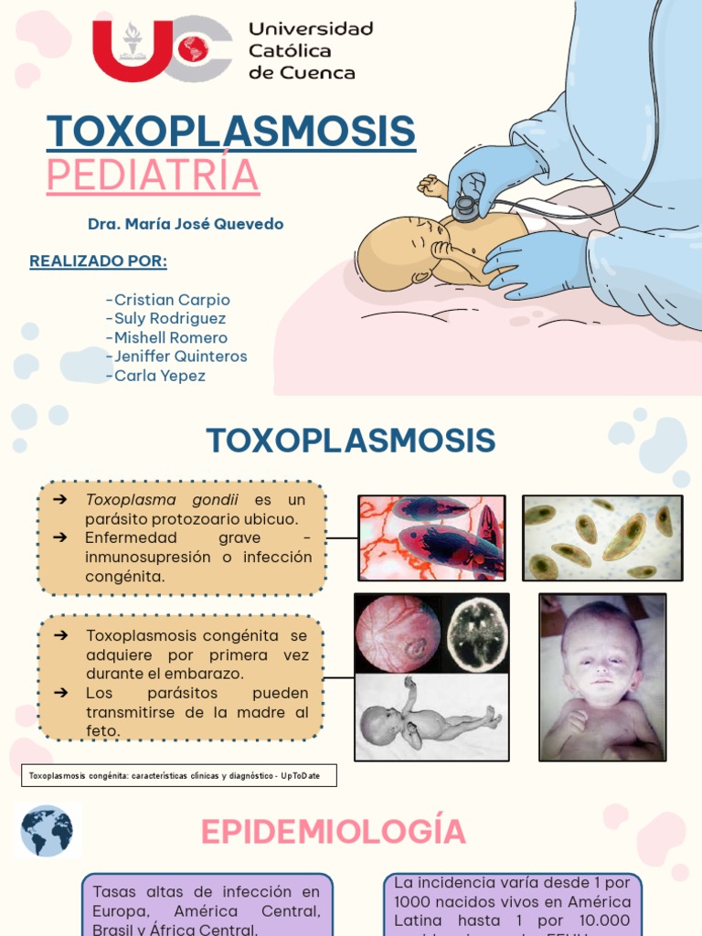 Toxoplasmosis Pedia | PDF | Especialidades Medicas | Medicina CLINICA